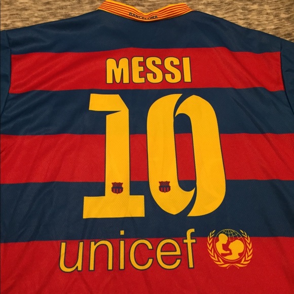 N.B. | Shirts | Lionel Messi Barcelona Jersey Number | Poshmark
